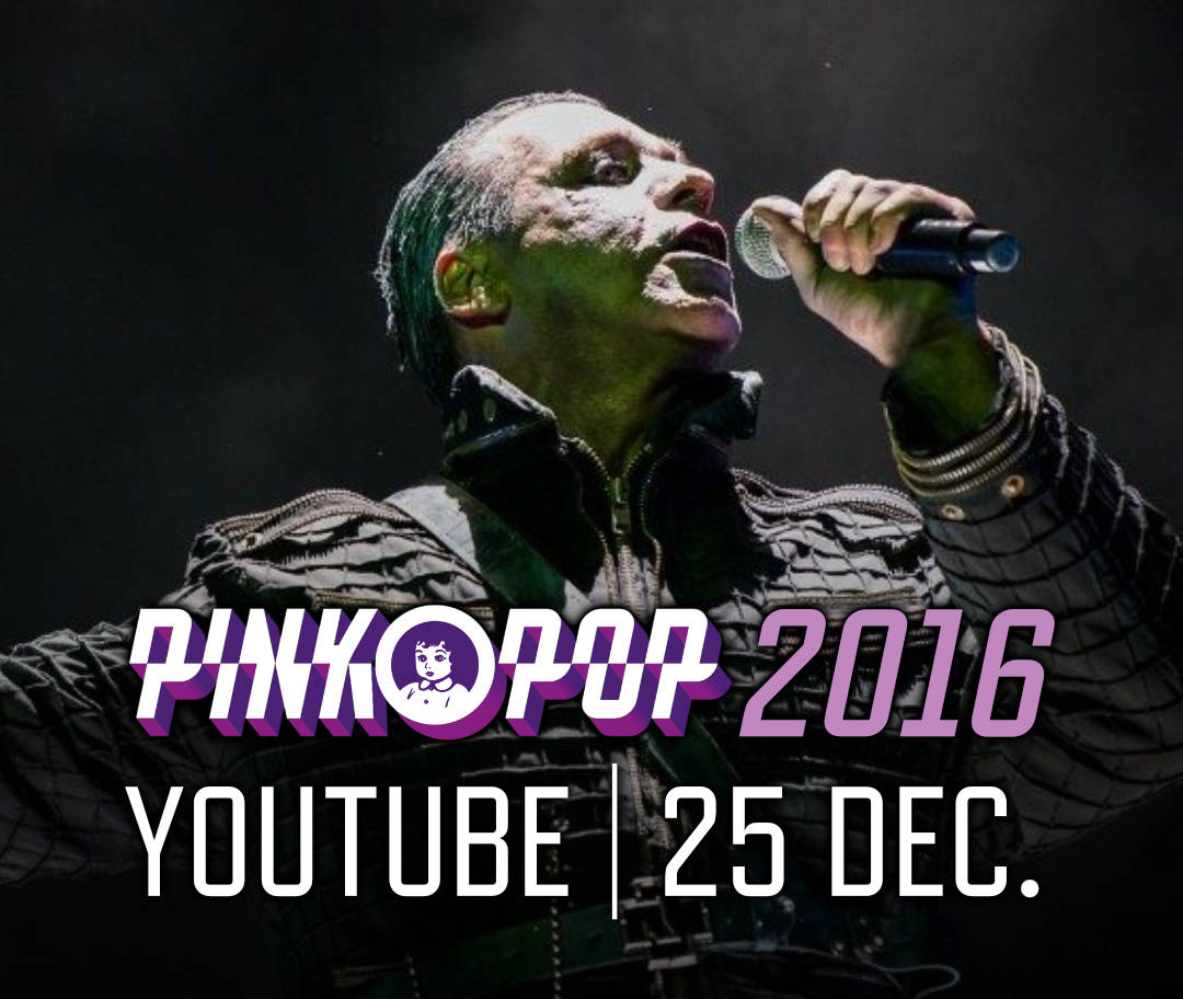 Rammstein World - The Pinkpop 2016 concert on YouTube for Christmas!